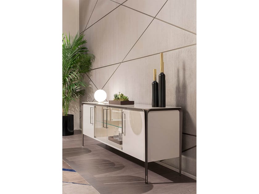 MILANO Sideboard with doors By Turri | design SBGA | Blengini Ghirardelli