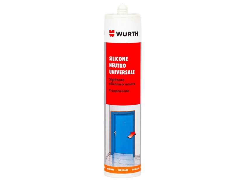 Selante de silicone Neutral Universal silicone Coleção Sealants By Würth