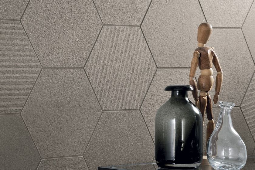 Indoor/outdoor porcelain stoneware wall/floor tiles SILVER STONE SILVER ...
