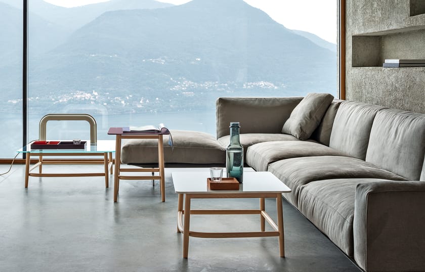 SINGLE CURVE LOW TABLE | 茶几 Single Curve系列 By Wiener GTV Design 设计师Nendo