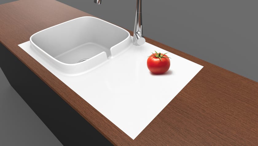UP | Single sink Up Collection By Scarabeo Ceramiche design Emo Design