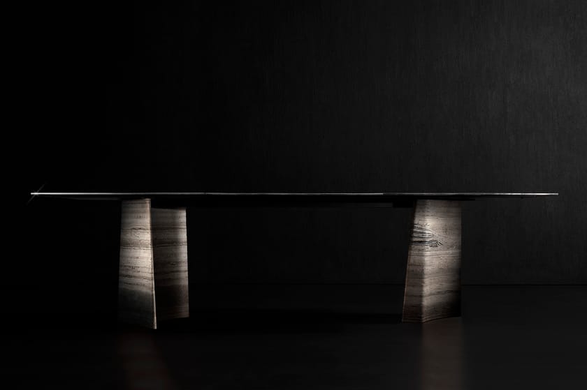 SISMA | Pewter table By Henge design Massimo Castagna