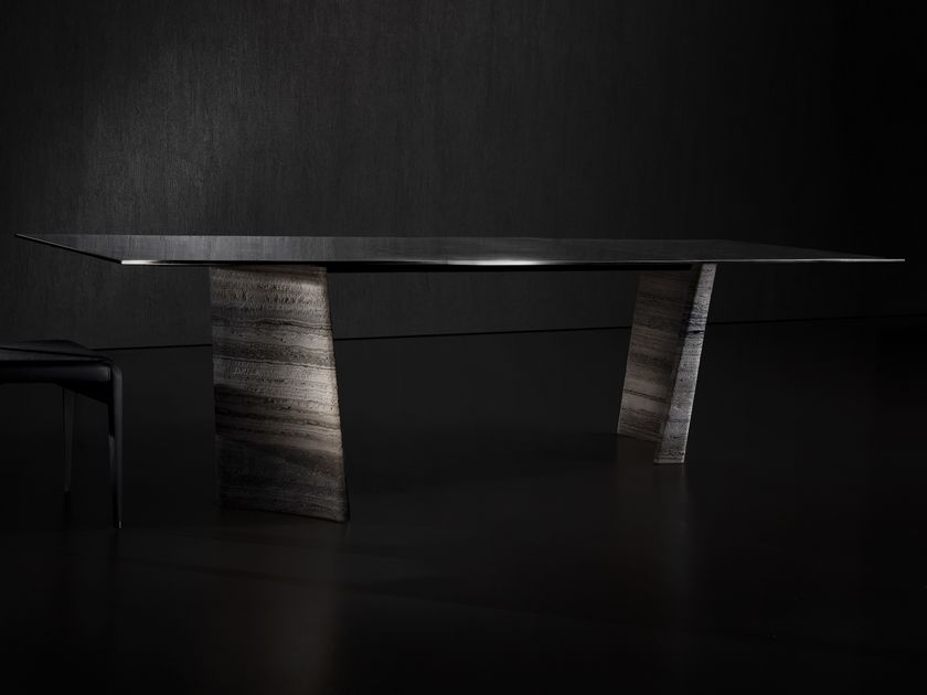 SISMA | Pewter table By Henge design Massimo Castagna
