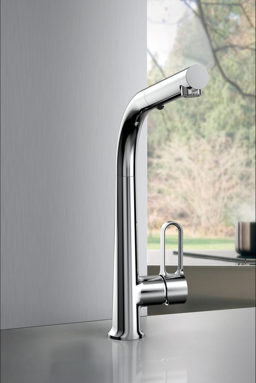 SKINNY F7026 | Chrome-plated kitchen mixer tap Skinny Collection By ...