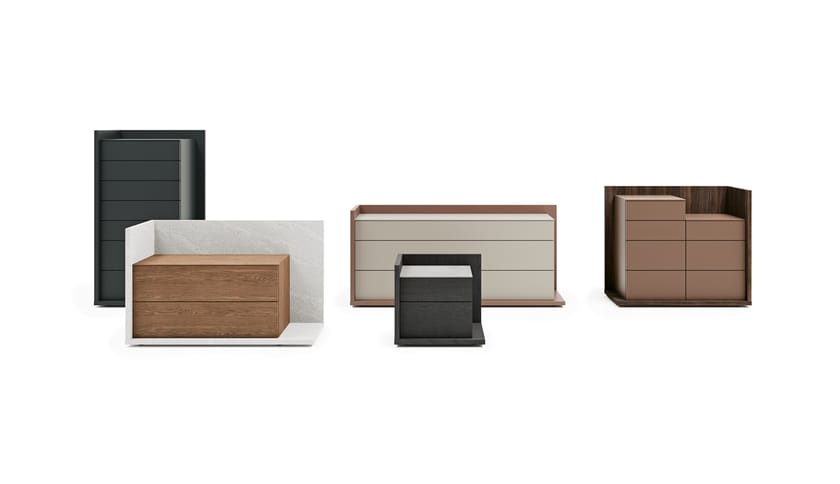 SLIM FRAME | Chest of drawers By Dall'Agnese