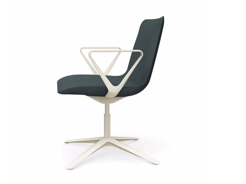 Swivel height-adjustable chair with armrests SLIM CONFERENCE MEDIUM 5 ...