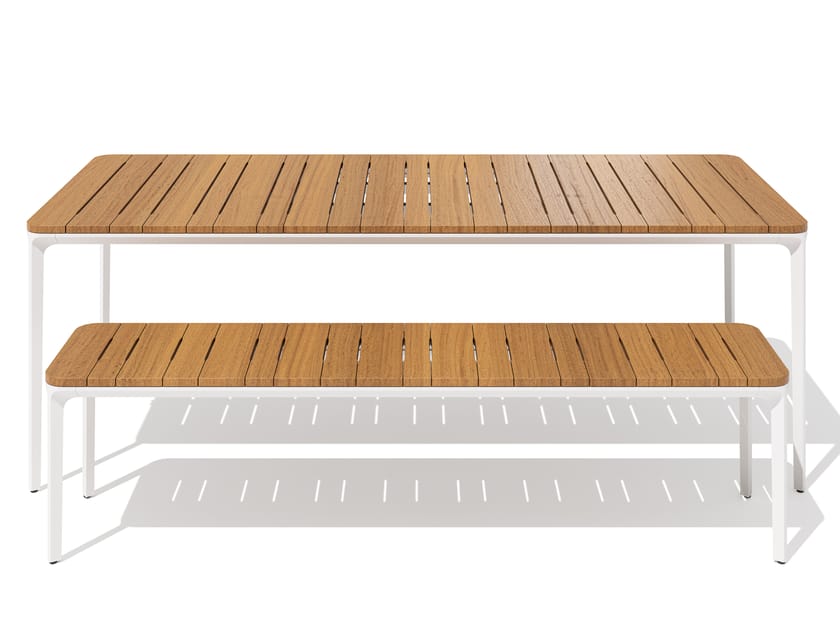 SLIM | Iroko table Slim Collection By Sovet italia