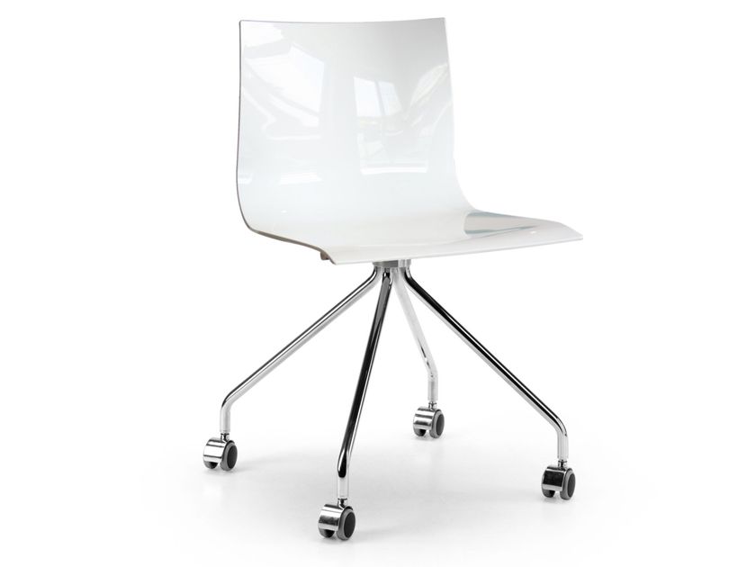 Chaises en polymère à roulettes | Archiproducts