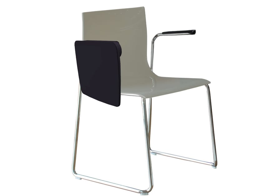 SLIM FIXED | Sled base training chair Slim Fixed Collection By Moving