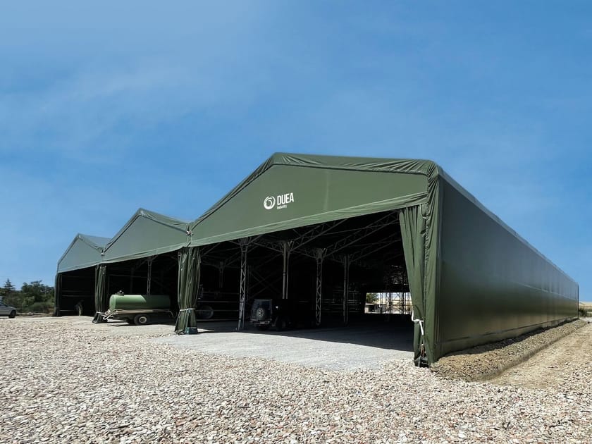 Tensostruttura in reticolare a traliccio zincata a caldo SLOPE TUNNEL - DUEA - Edilportale