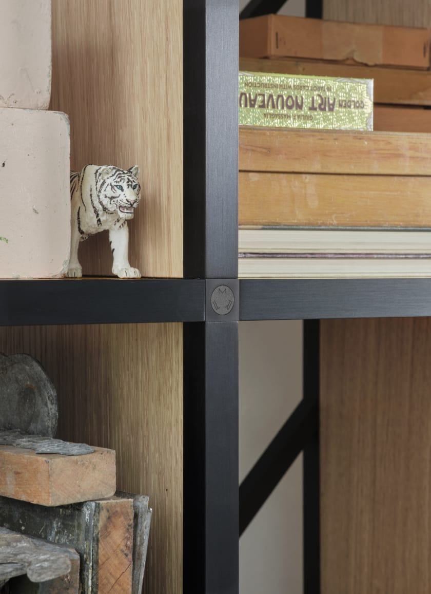 SMALL CABINETS SC/M1-03 Storage unit in aluminum and wood By MR.FRANGI ...