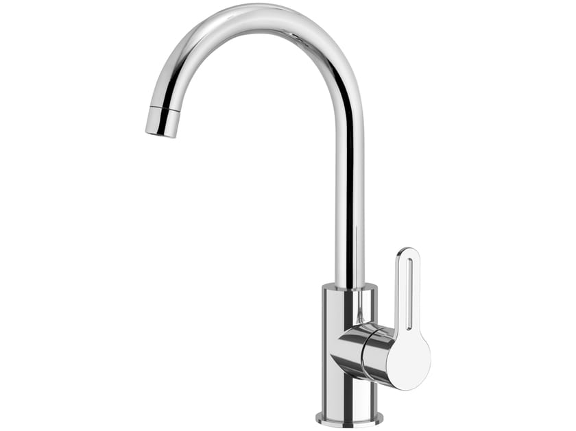 SMART Countertop kitchen mixer tap with swivel spout By Daniel Rubinetterie