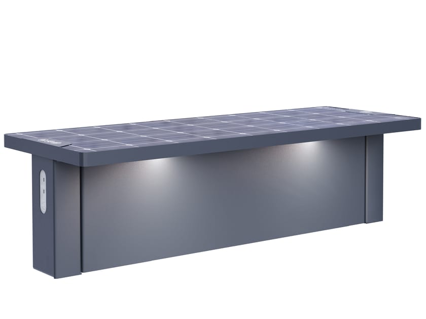 Bench with wireless charging SMART I Smart Collection By Lazzari