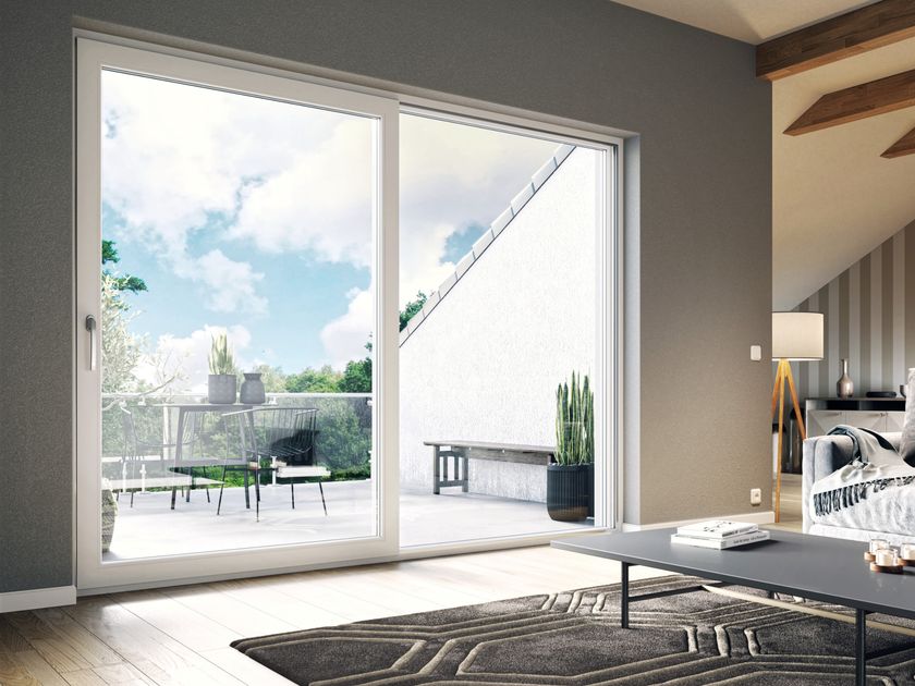 Porta-finestra scorrevole in PVC SMART SLIDE | Porta-finestra By WnD