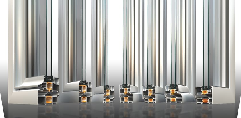 Finestra SMARTIA M11000 Collezione Smartia systems By Alumil