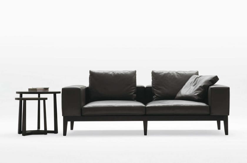 MOODIE 3 seater leather sofa By CAMERICH