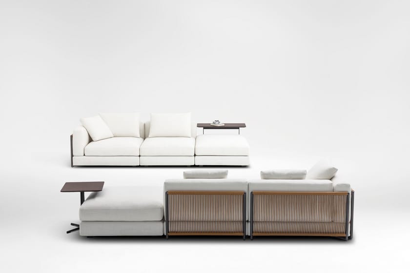 NATURE Modular with removable cover fabric sofa By CAMERICH