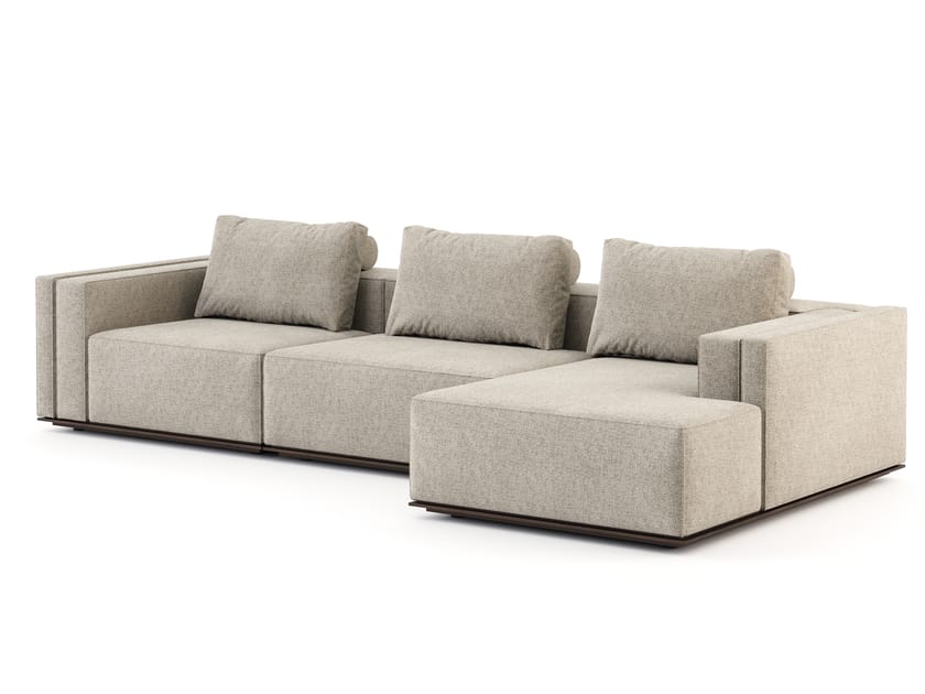 LANDFORM | Sofá com chaise-longues By Stylish Club