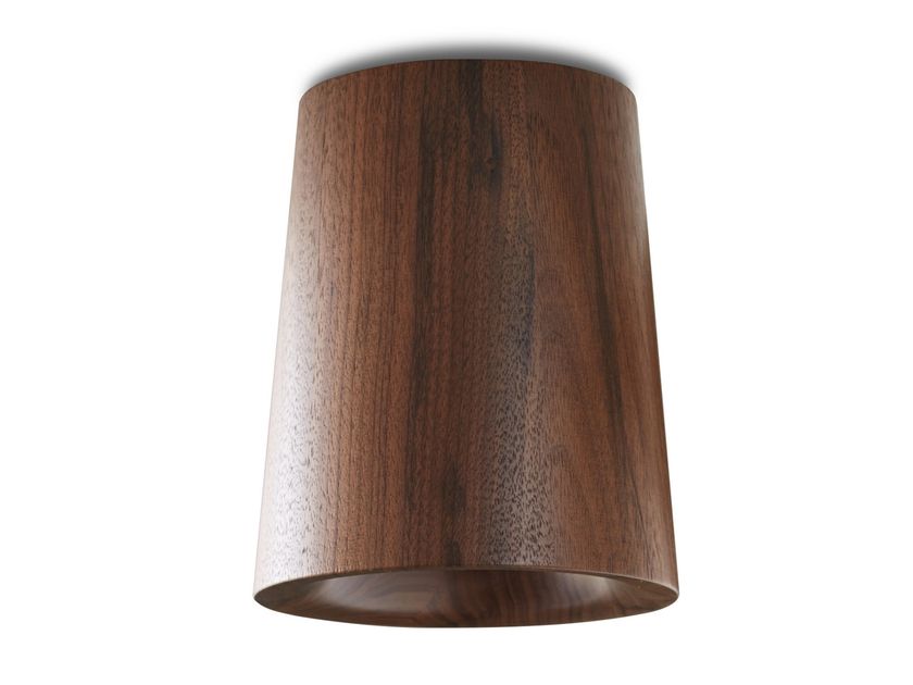 SOLID CONICAL | Walnut spotlight By Case design Terence Woodgate