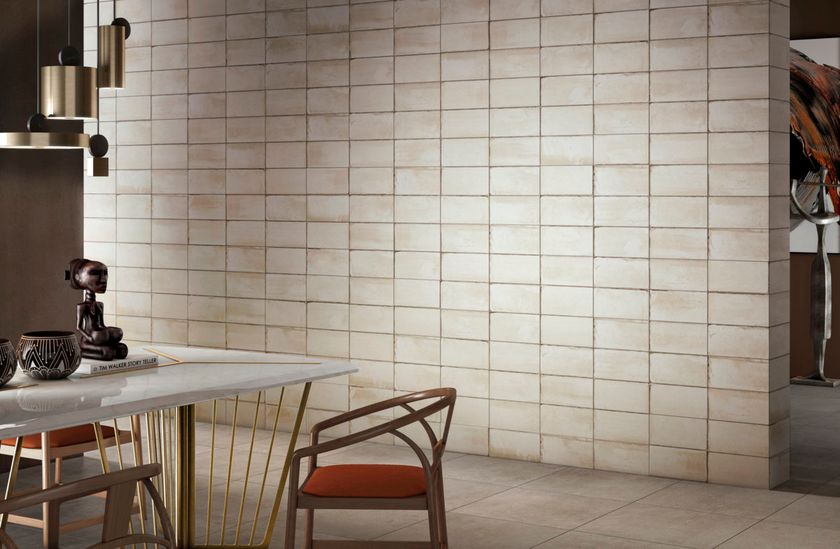 Revestimento de pisos/paredes de grés porcelânico com efeito concreto ...