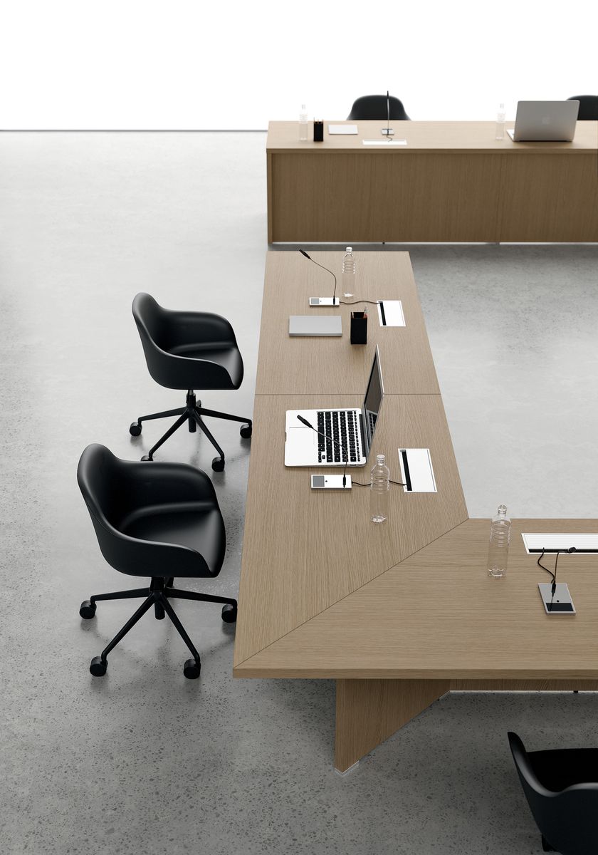 SPECIAL TABLE | Modular meeting table Modular melamine meeting table ...