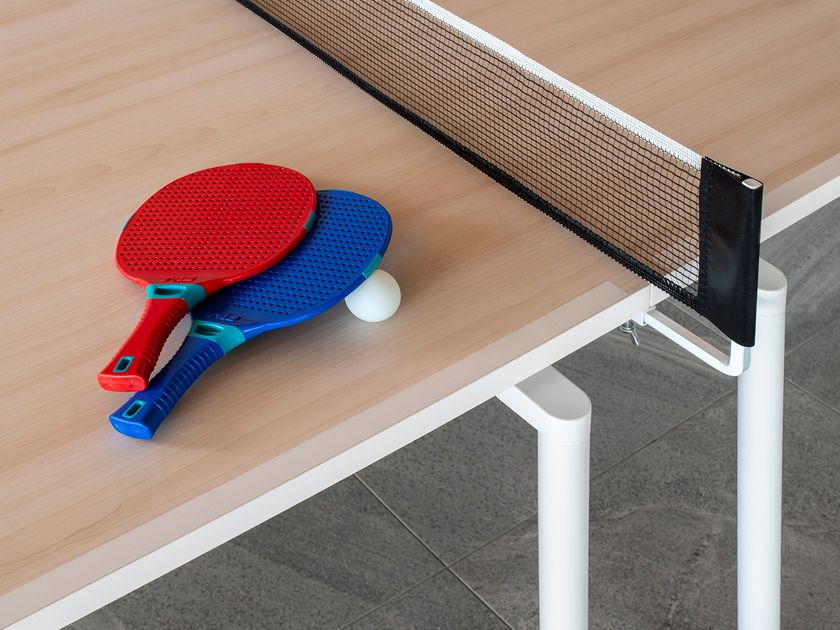 SPIDER | Meeting table Modular rectangular wooden and metal meeting ...