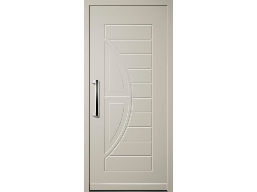 Aluminium door panel SPIN Aluform® Style Collection By ROYAL PAT