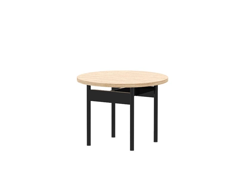 SPLIT Round plywood coffee table By Mobboli