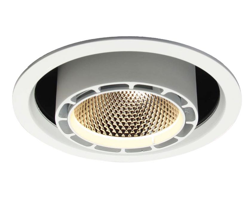 SPOTTONE R Recessed LED ceiling aluminium spotlight By Essenzialed