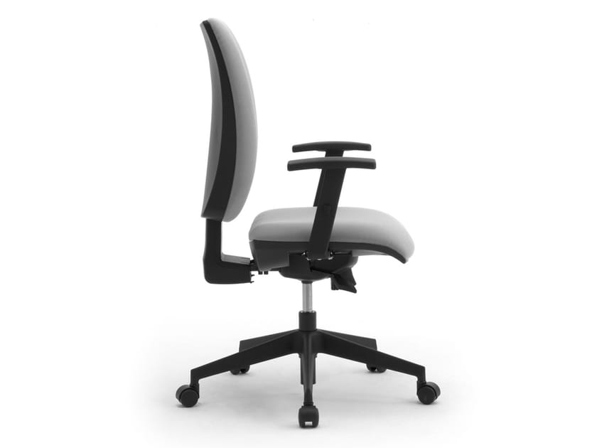 SPRINT-X | Silla operativa Silla de oficina regulable en altura de tela ...