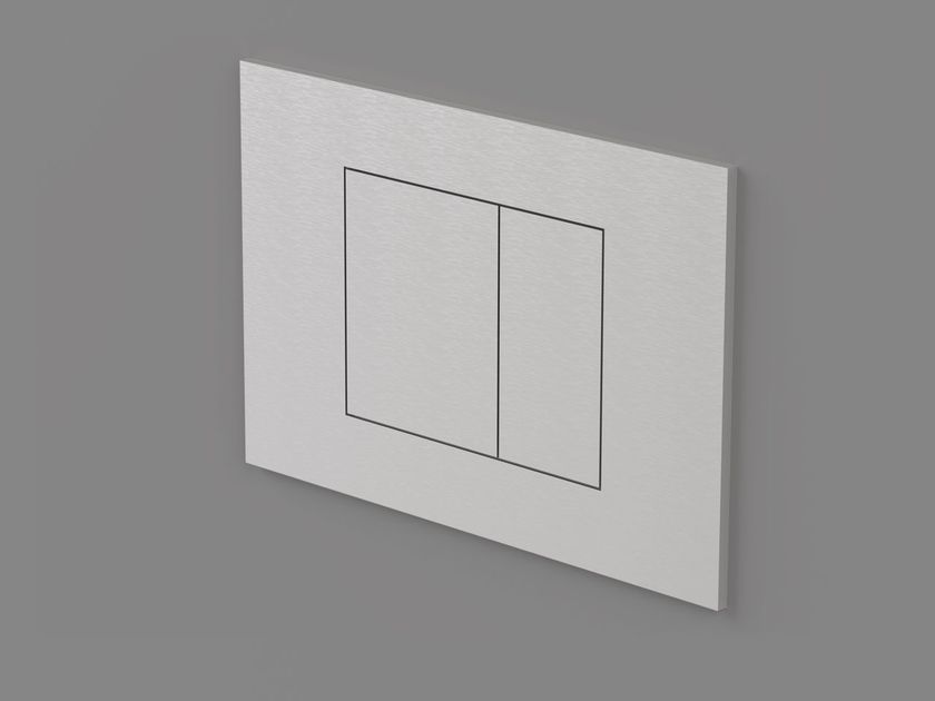 SQUARE Flush plate By Radomonte | design Stefano Macchion
