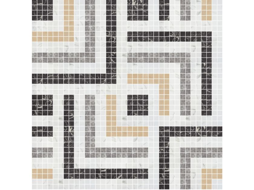 SQUARE PATTERNS Glass mosaic By ONIX