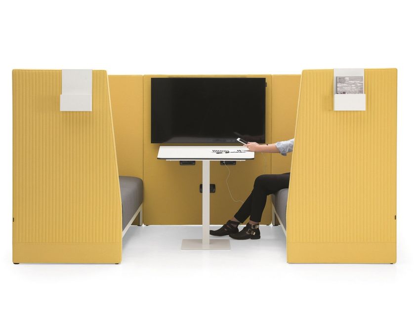 STAND BY | Office booth Stand By Collection By Emmegi design Favaretto ...