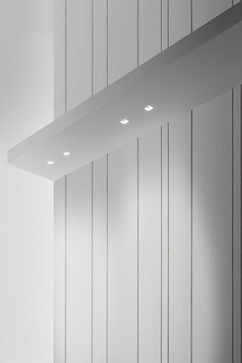 STARRY Recessed LED square plaster spotlight By Fan Europe Lighting