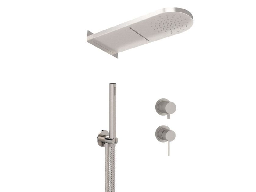 STEEL SSTX615ZPSSCA | Shower set By Daniel Rubinetterie