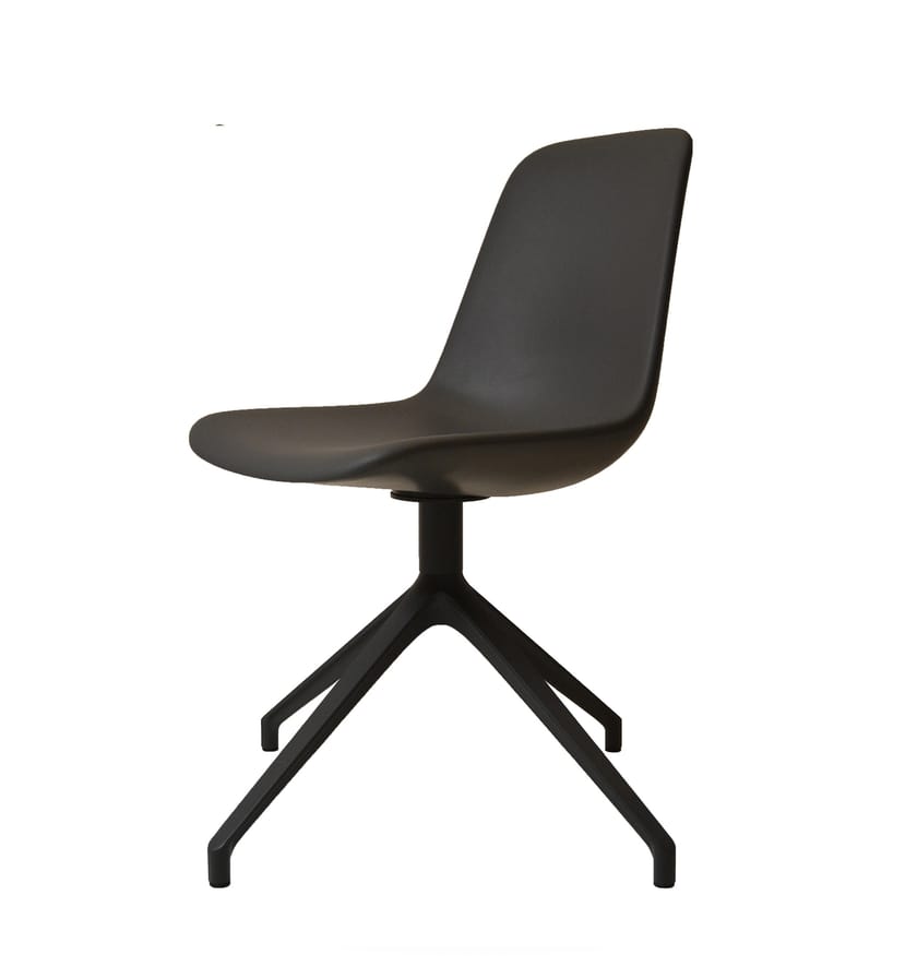 STEP Swivel integral polyurethane foam chair By Tonon | design Mac Stopa