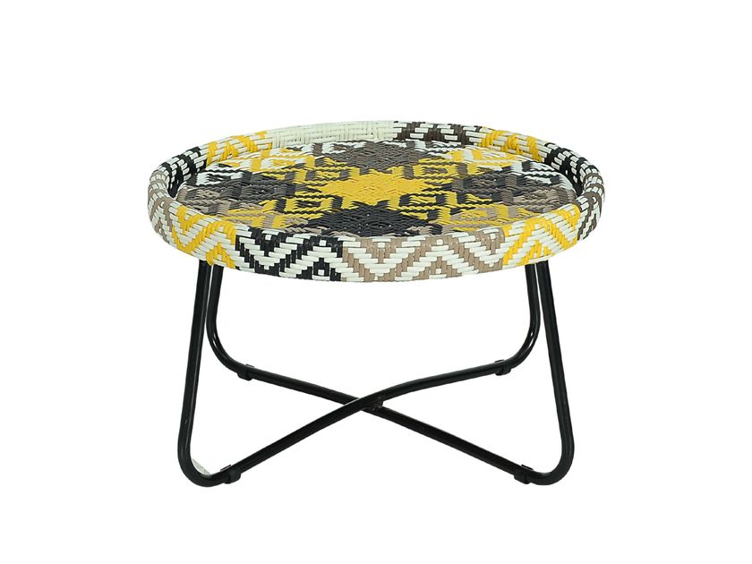 BRAZIL Low fabric stool By cbdesign