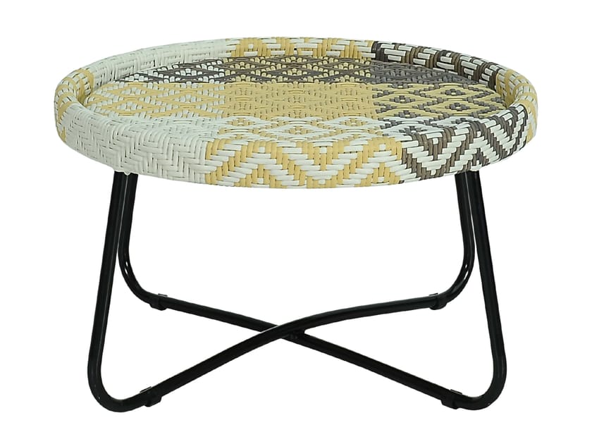 BRAZIL Low fabric stool By cbdesign