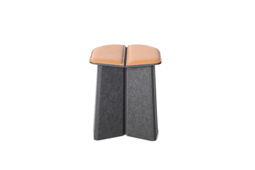 DS-5010 AGILITY Folding upholstered felt stool By de Sede | design ...