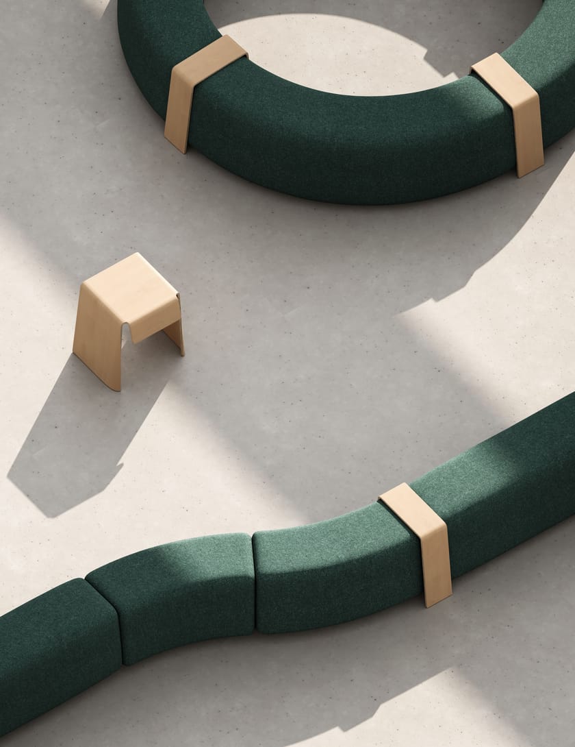 SUPER RANDOM | Taburete By Manerba diseño Gio Tirotto