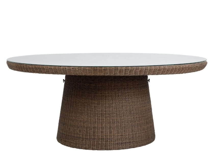 STRADA | Round table Strada Collection By JANUS et Cie design Paola Navone