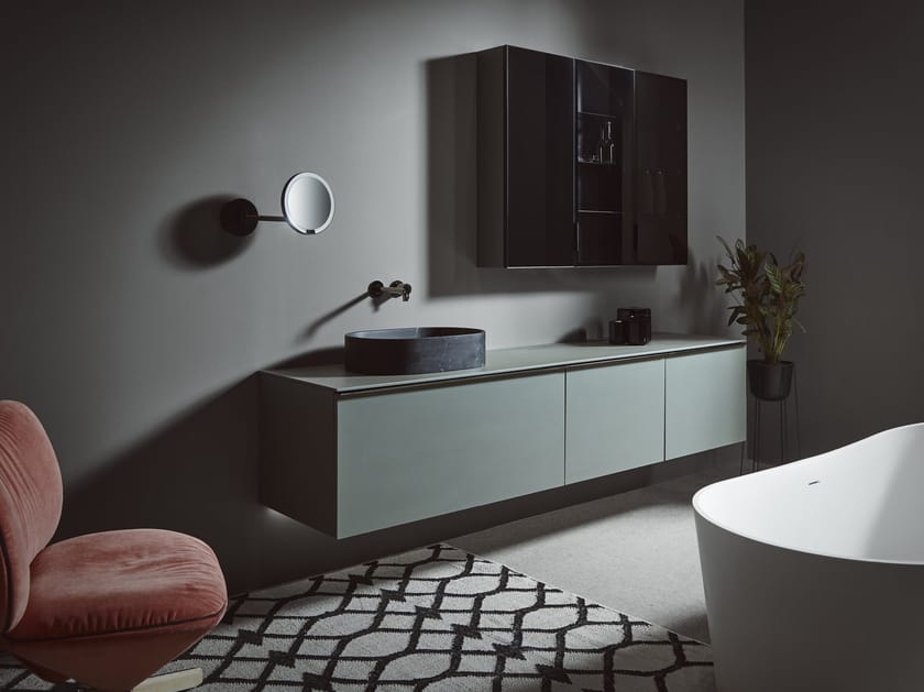 STRATO | Wall-mounted vanity unit By INBANI