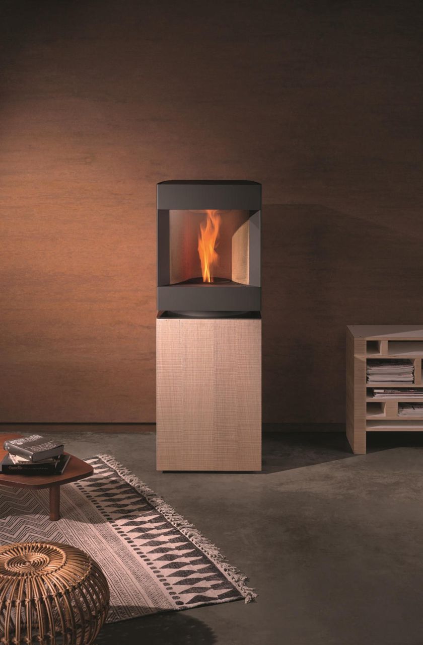 STÛV P-10 | Steel and wood stove By Stûv