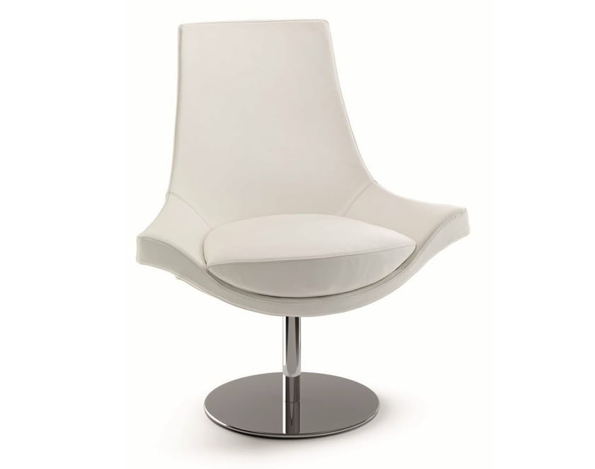 SUMI Swivel easy chair high-back By Cizeta | design Ciani Design