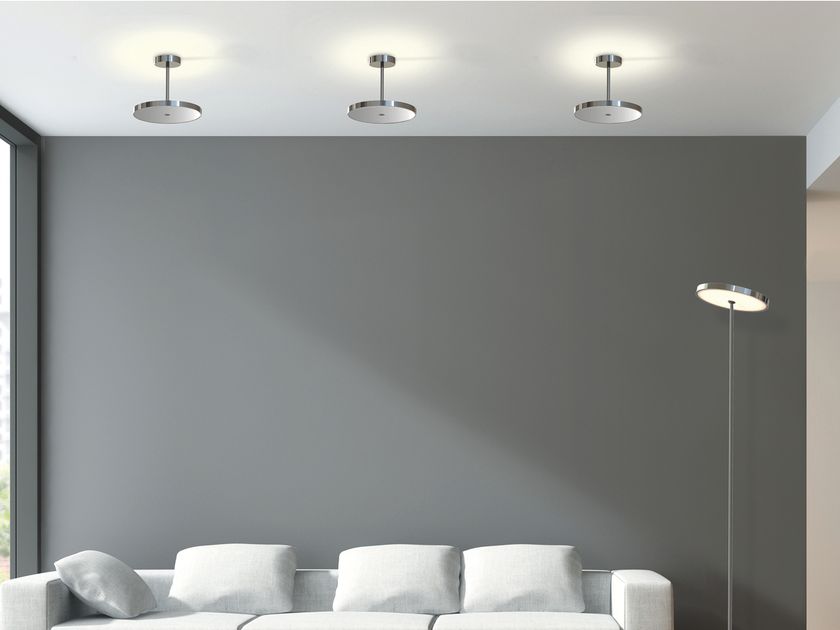 LED metal pendant lamp SUN CEILING Sun Collection By Top Light
