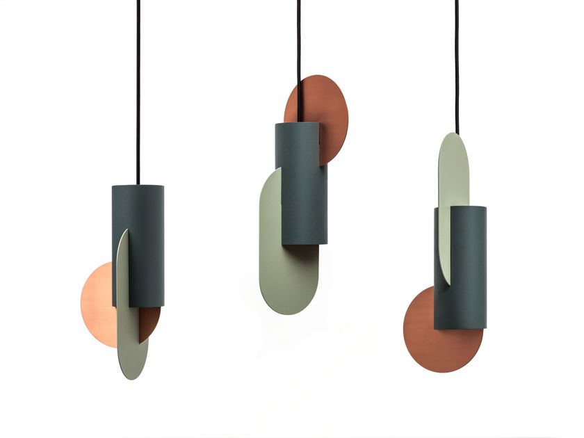 SUPREMATIC CS1 THREE LAMP SET LED metal pendant lamp By NOOM | design ...