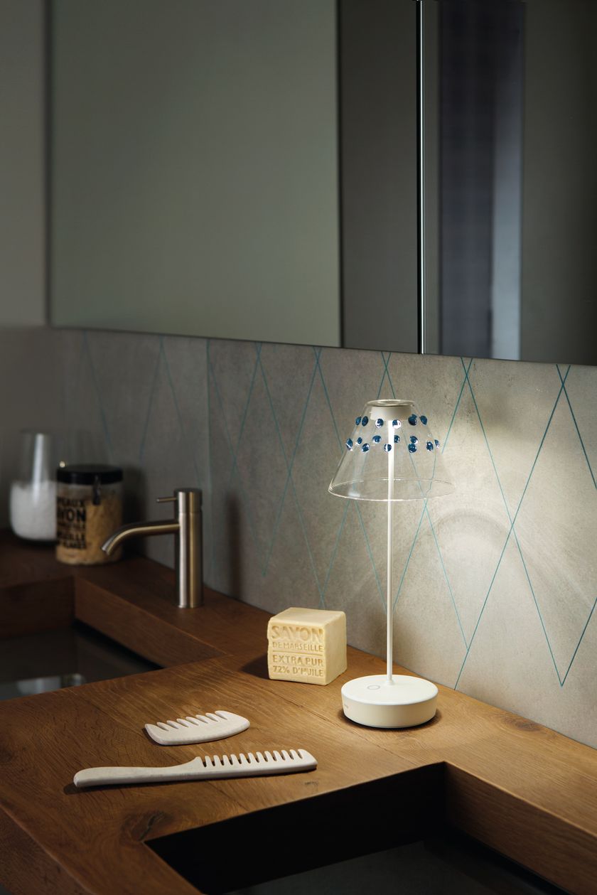 SWAP DOTS | Glass lampshade By Zafferano Lampes à porter