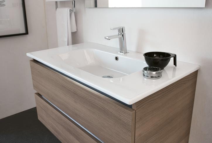 Mobile lavabo sospeso con specchio SWING 14 Collezione SOUND.Swing By BMT