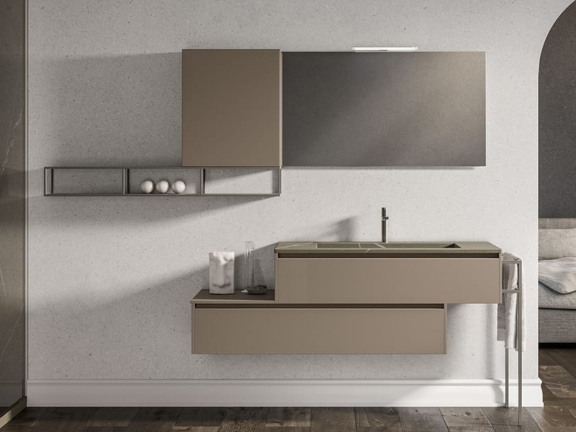 SWING 4.06 Mueble bajo lavabo By BMT | design Lorenzo Granocchia
