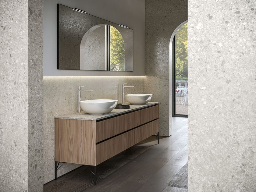 SWING 4.13 vanity unit By BMT design Lorenzo Granocchia